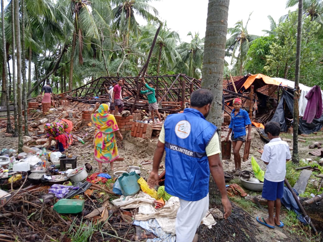 Cyclone Amphan relief, West Bengal » Society for Bright Future