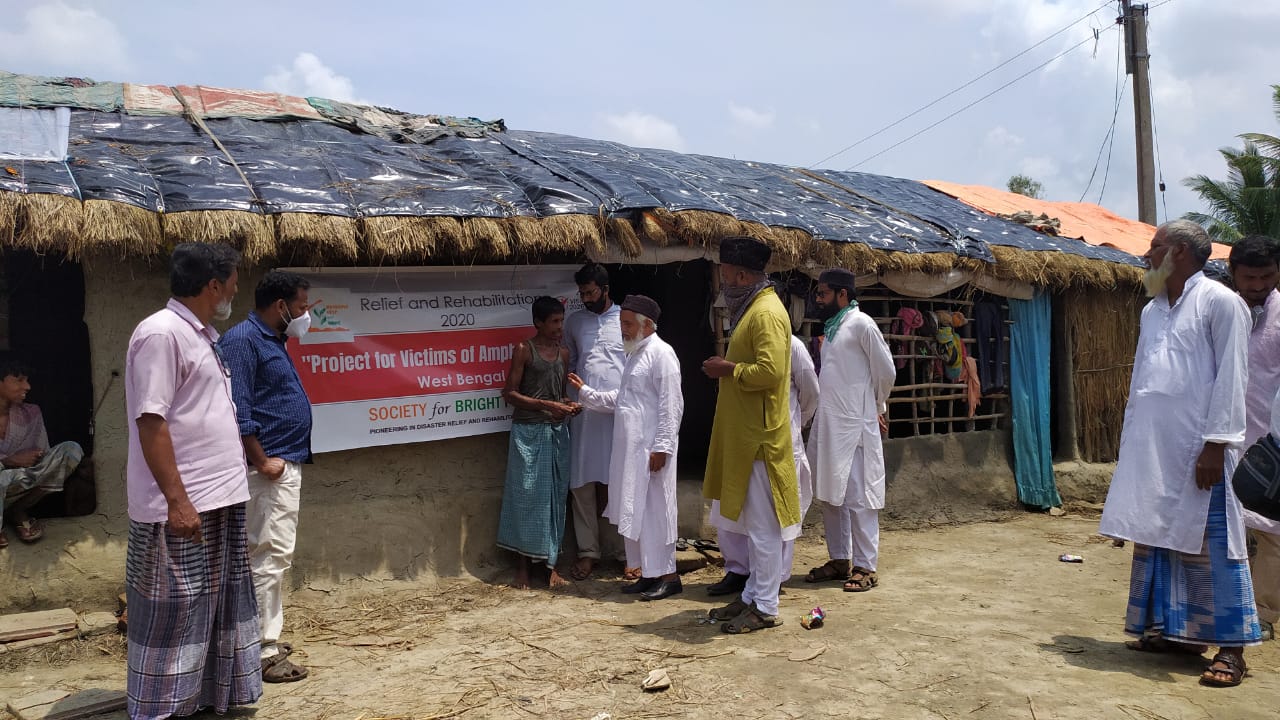 In view of Amphan Relief Work » Society for Bright Future