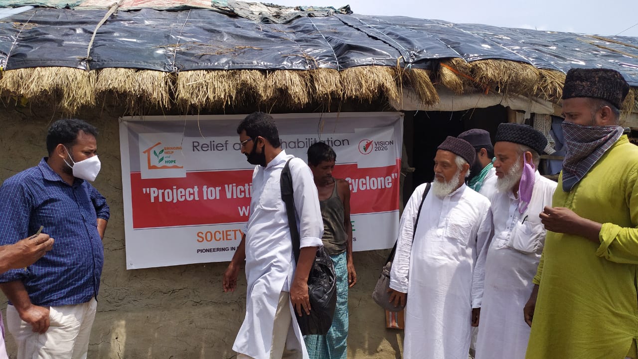 In view of Amphan Relief Work » Society for Bright Future